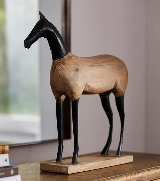 Horse Decor Wood & Iron – Tilly and Tiffen