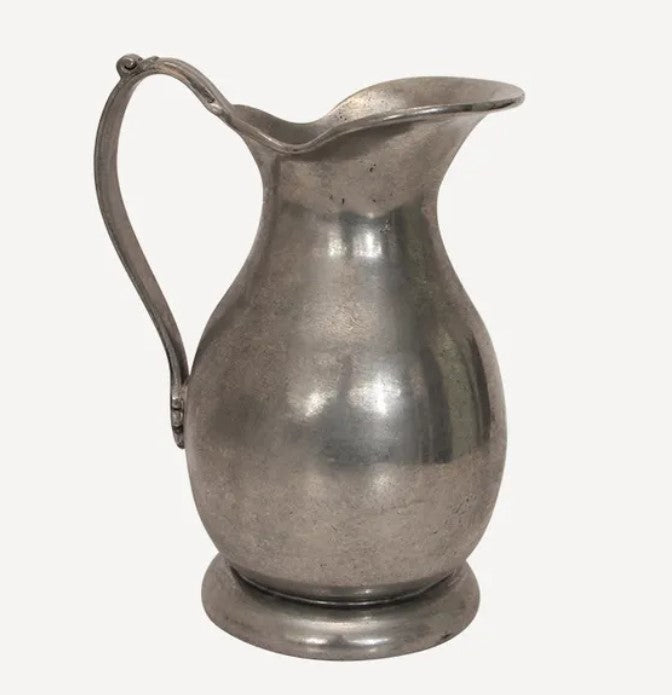 Pewter Jug with Flat Handle Small – Tilly and Tiffen